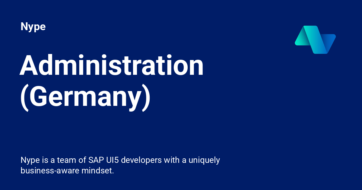 Administration (Germany) - Nype